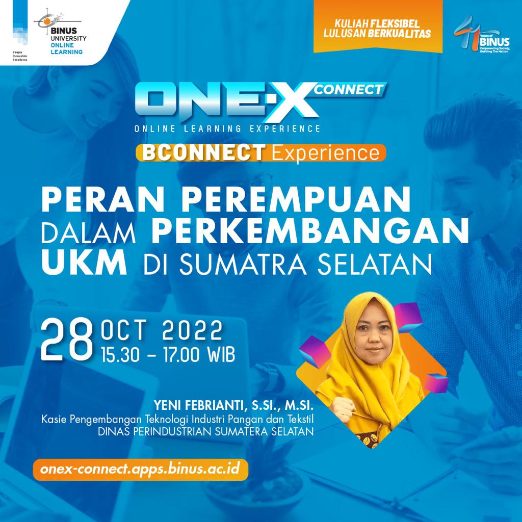 Peran Perempuan dalam Perkembangan UKM di Sumatra Selatan – BINUS ...