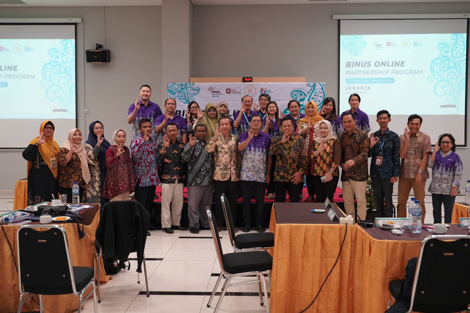 BINUS Online Partnership Program University Connection | 16th BINUS Online Berkarya